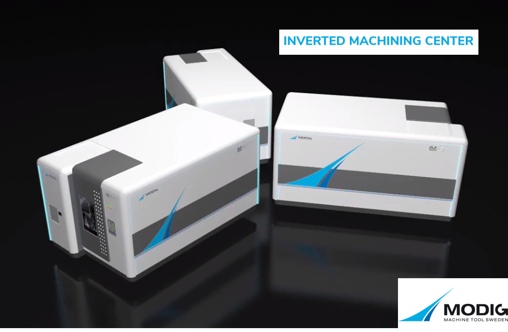 Optimise chip handling with Modig inverted machining centres